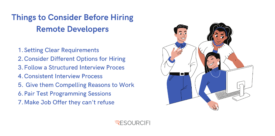 How to Hire Remote Developers in 2023 - Step-by-Step Guide | Resourcifi How to Hire Remote Developers in 2023 - Step-by-Step Guide | Resourcifi